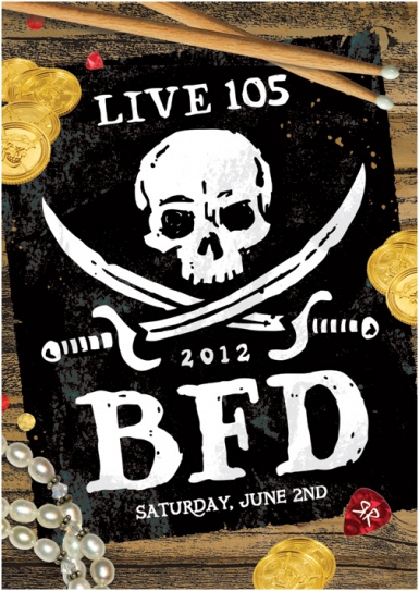 LIVE 105 BFD 2012 | Garbage Disco Box | Garbage Disco Box | Strange ...